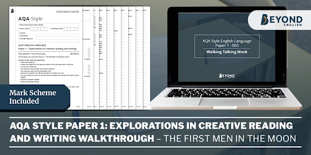 AQA Language Mark Schemes | twinkl.co.uk