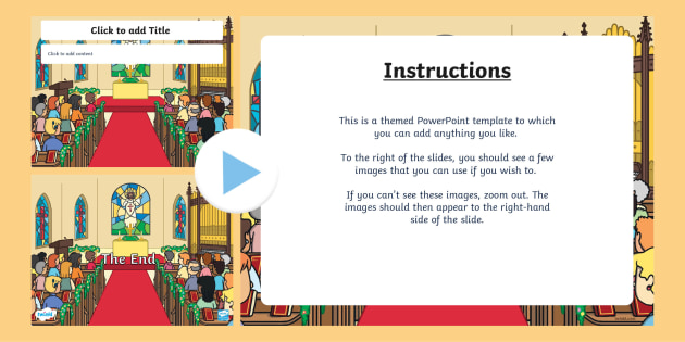 FREE! - Editable Church Themed PowerPoint Templates