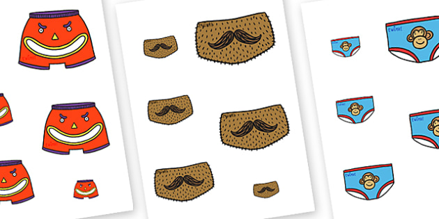 Story Size Ordering to Support Teaching on Pants