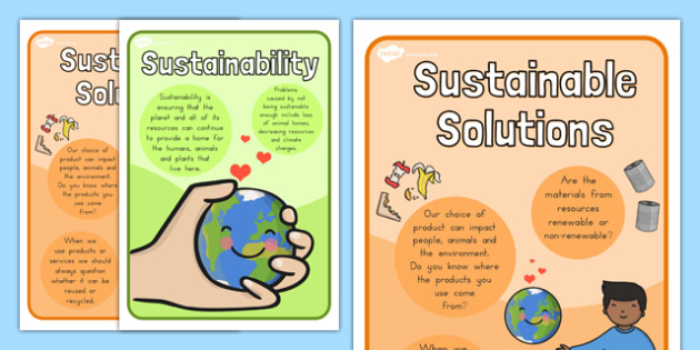 FREE! - Sustainablity Posters - Sustain, Sustainability, Posters, Design