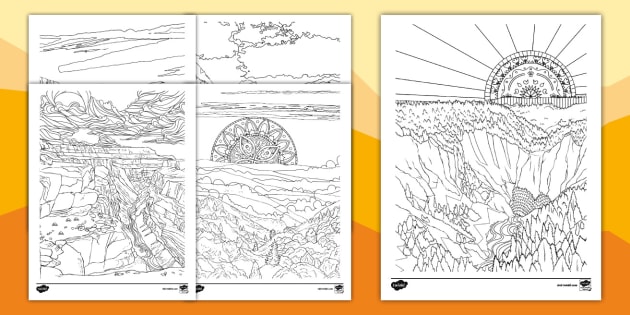 coloring pages of national parks