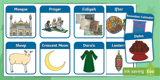 FREE! - Ramadan and Eid Picture Cards - Ramadan