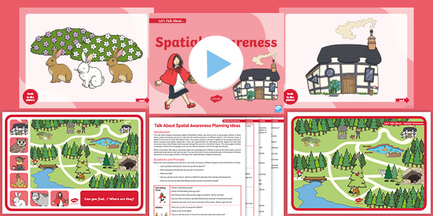 Talk About Spatial Awareness Maths Resource Pack and Planning Ideas