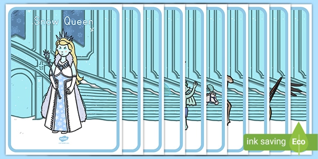 The Snow Queen Story Posters (teacher made)