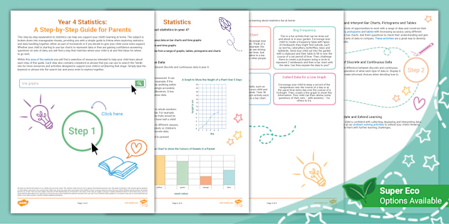 Statistics Parent Guide and Activity Ideas - Year 4 Subject Support ...