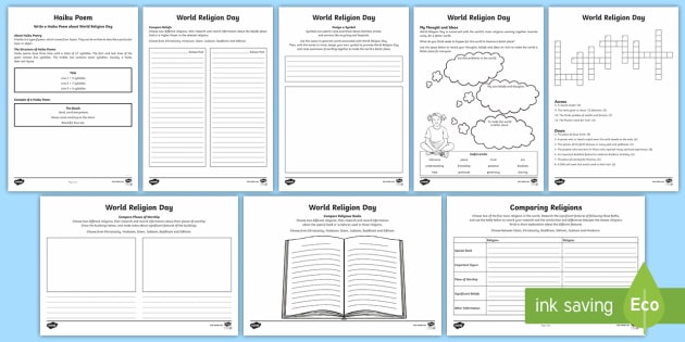 World Religion Day activities | Resource pack | Twinkl