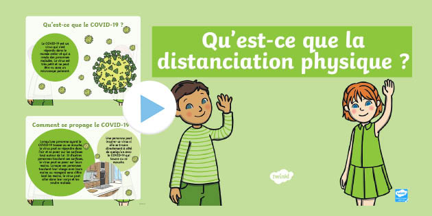 Powerpoint : La distanciation physique