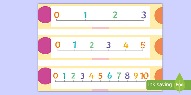 Count The Spots Number Lines (teacher made)