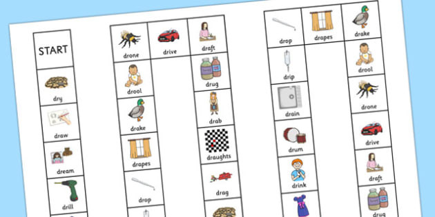 DR Board Game -speech sounds, phonology, articulation, speech therapy ...