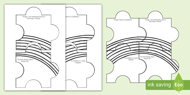 Back to School Jigsaw Activity (teacher made)