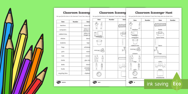 Back to School | Maths Scavenger Hunt | Teacher Made | Twinkl
