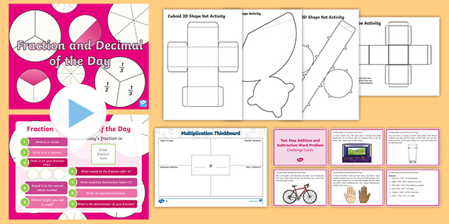 Free Australia 3-6 Maths Taster Resource Pack (teacher made)