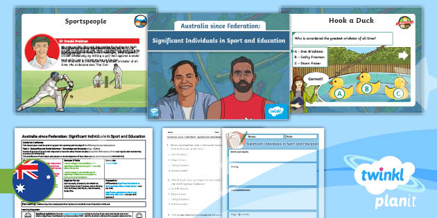 Y6 HASS Australia Federation L7 Individuals Sport Education