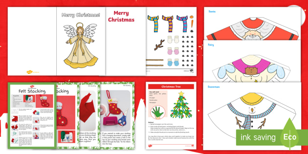 Top Ten Christmas Activity Pack (Teacher-Made)