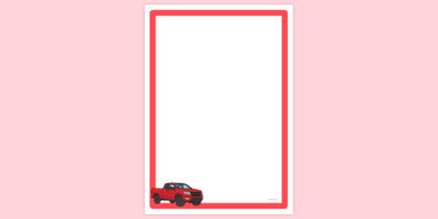FREE! - Simple Blank Page Border | Twinkl (teacher made)