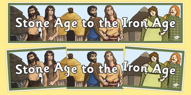 FREE! - Stone Age to the Iron Age Display Banner