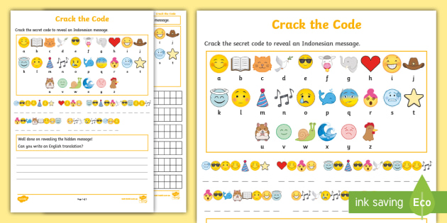 Indonesian Independence Day Crack the Code (teacher made)