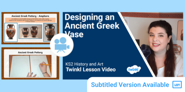 FREE! - KS2 (Ages 7-11) History: Ancient Greek Vase Video Lesson