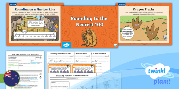 Level 2 Basic Facts: Round to the Nearest 10 or 100 Lesson 2