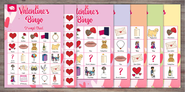 * NEW * Valentine Bingo Game Printable | Twinkl Party