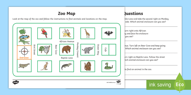 Geography Map Skills Worksheets PDF | Map Resource Pack