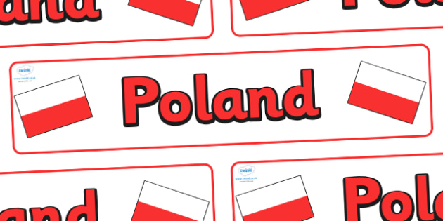 Poland Display Banner - Poland, Olympics, Olympic Games, sports, Olympic