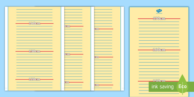 👉 Kids Height Chart NZ Resource | Measurement | Primary