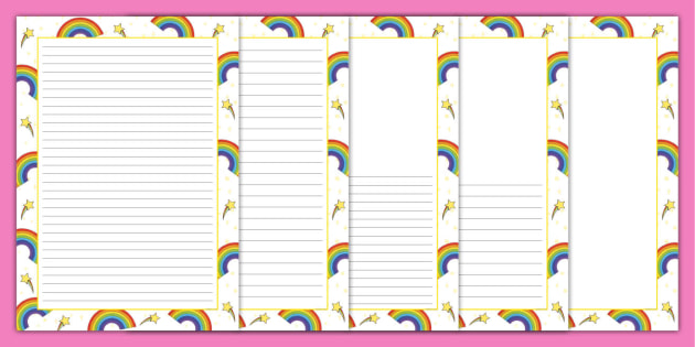 Hopes and Wishes Page Borders - Twinkl - KS1 (teacher made)