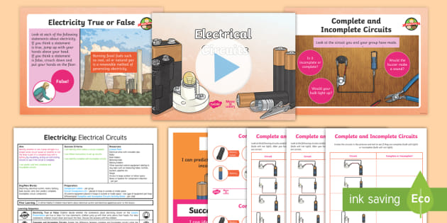 KS2 Move and Learn: Science Lesson Pack: Electrical Circuits