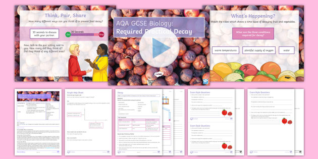 Required Practical Investigation: Decay Lesson Pack