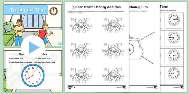 Maths First/Second Class Measures Pack 2 (Teacher-Made)