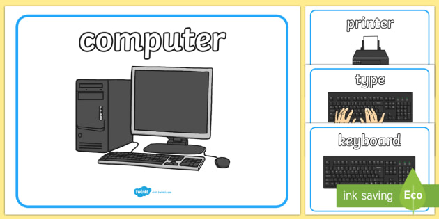 ICT Area Signs (teacher made)