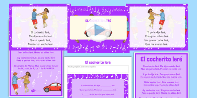 Traditional Spanish Nursery Rhymes | El Cocherito | Twinkl