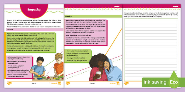 Empathy - Social Skills (teacher made)