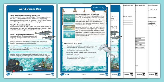 How can teachers get involved in World Ocean Day this year? - Twinkl Digest