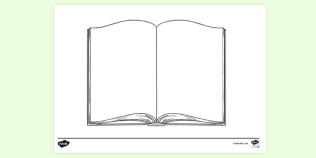 FREE! - Picture Book Colouring Page | Colouring Sheets