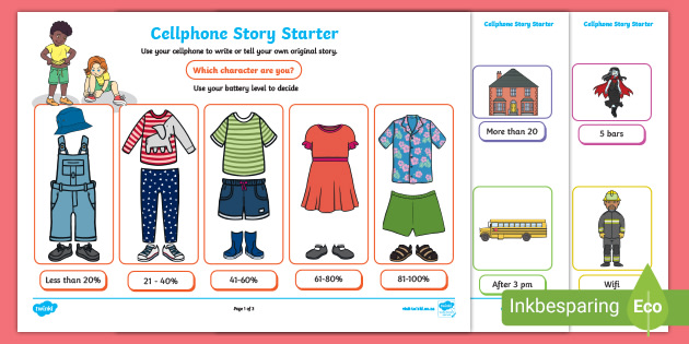 Cellphone Story Starter