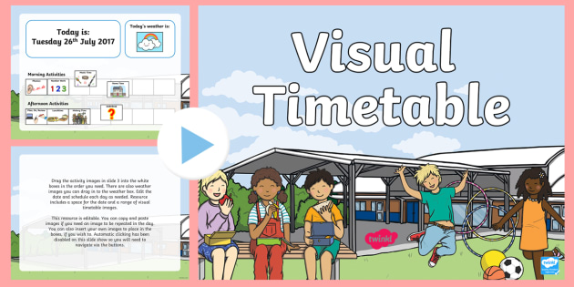 Interactive Daily Routine PowerPoint (teacher made)