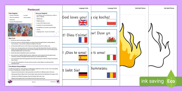 KS2 Pentecost Activity (Teacher-Made)