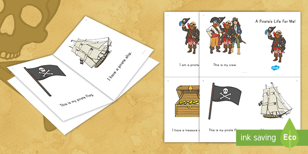 Pirates Early Emergent Reader (teacher made)