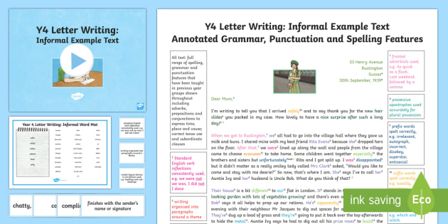 KS2 Letter Writing Examples Pack Primary Resources
