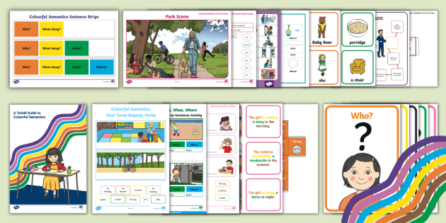 The Ultimate Colourful Semantics Resource Pack