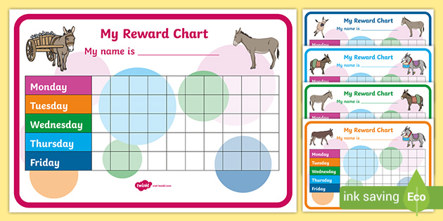 FREE! - 👉 ESL Reward Chart (teacher made)
