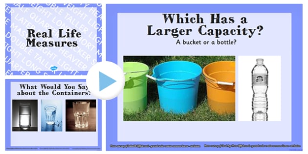 Real Life Measures PowerPoint KS1 Maths (teacher made)