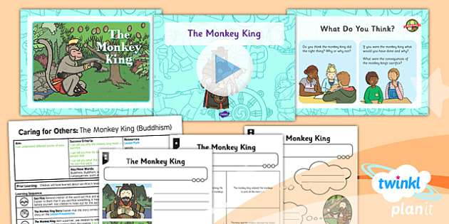 RE: Caring for Others: The Monkey King (Buddhism)Year 1 Lesson Pack 6