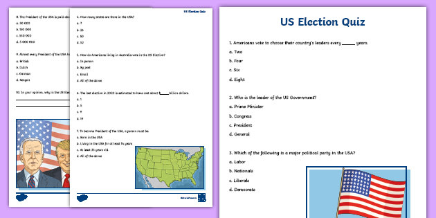 Crash Course Podcast US Election Quiz (teacher made)