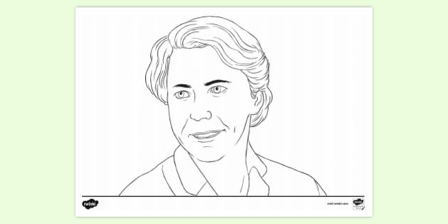 FREE! - Eva Crane Colouring Sheet | Colouring Sheets