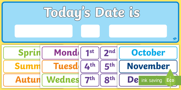 What is the Weather like Today? Chart - daily weather calender, weather ...