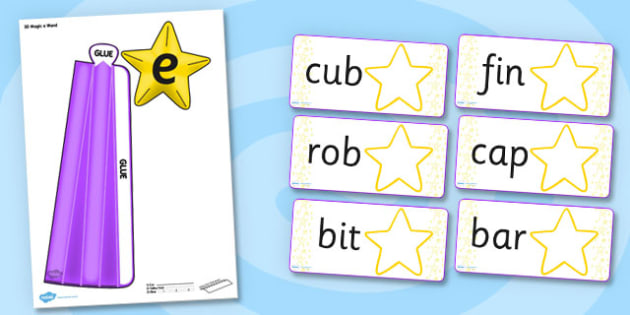 3D Magic e Wand Activity Pack (teacher made)