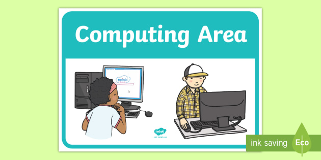 👉 Computing Area Sign - Computing Area Sign
